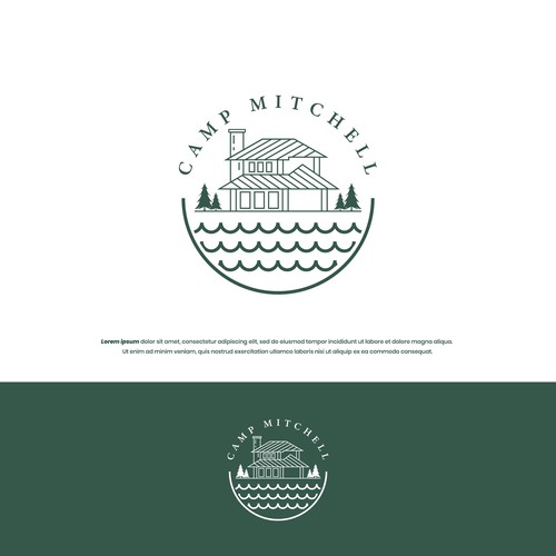 Designs | "Camp Mitchell" logo for family compound | Logo design contest