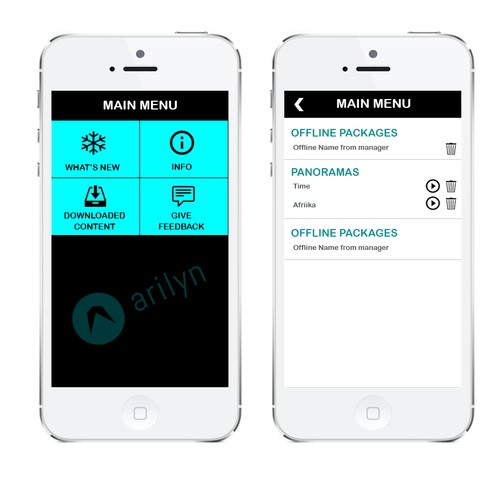 Redesign UI for Augmented Reality app | App design contest