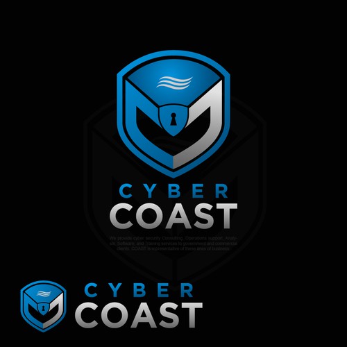 Create corporate logo for Cyber COAST startup | Logo design contest