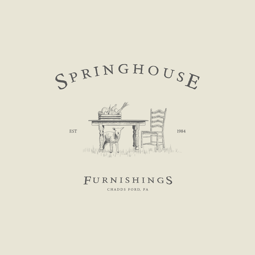 Designs | Unique! 1 logo for Springhouse, representing a Farm shop and ...