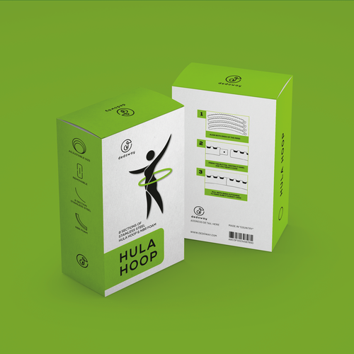 Designs | We need unique color box for unique hula hoop | Product ...