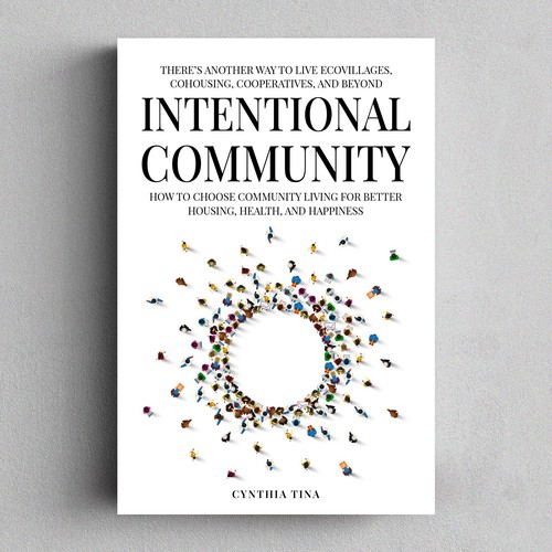 Designs | Cover for book about how to find community | Book cover contest