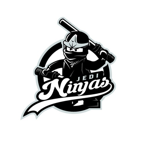 Designs | Jedi Ninjas BASEBALL Team | Logo design contest