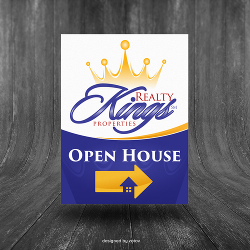 Create an Eye-catching Open House Sign | Signage contest