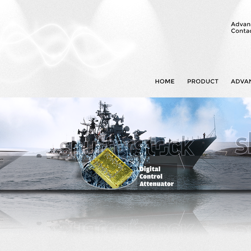 High Tech (RF Components manufacture) banners for Defense Aerospace ...