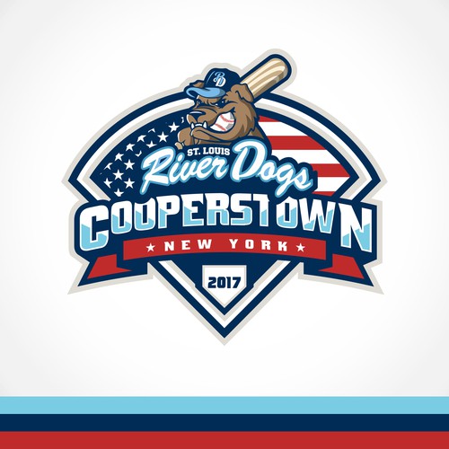 RiverDogs to Cooperstown | Logo design contest