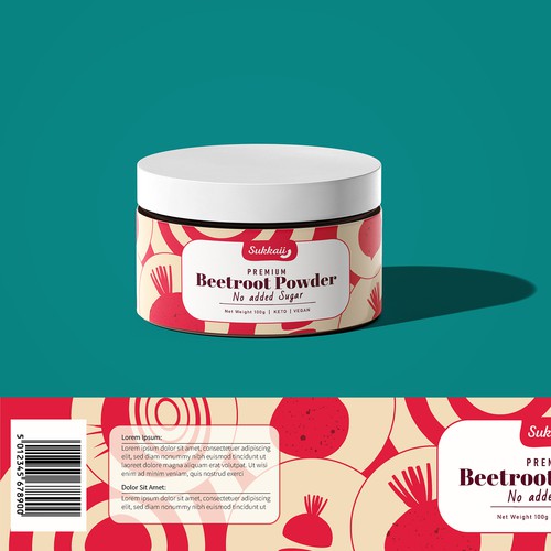 Designs | Design bold, bright, colorful superfood label | Product label ...