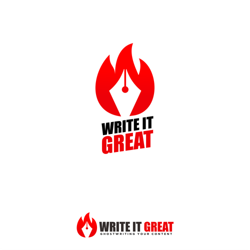 Designs | Cool logo design for Content Writing Company | Logo design ...