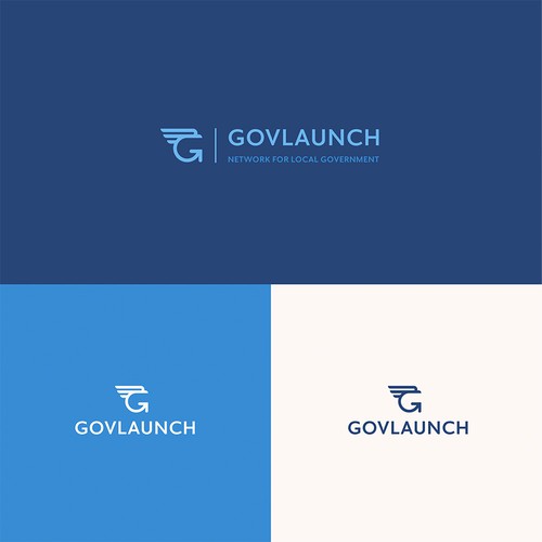 Designs | Flat Minimal Logo Design for Government Tech Network | Logo ...