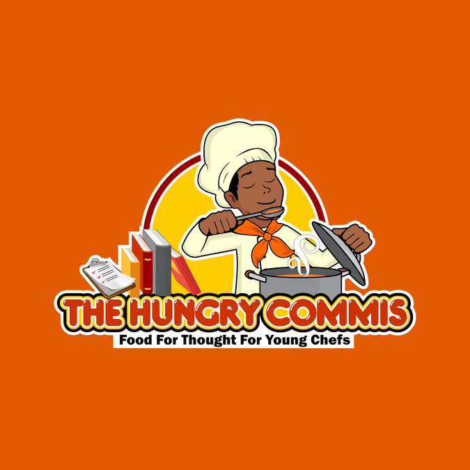 Create a foodie/culinary design for The Hungry Commis! | Logo design ...