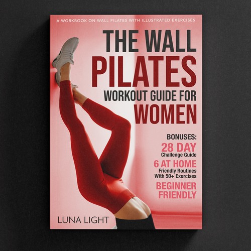 Designs | Book Cover Design For Pilates Workbook (For Women 30+) | Book ...