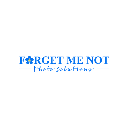 Designs | A Forget Me Not flower inspired logo targeting busy moms who ...