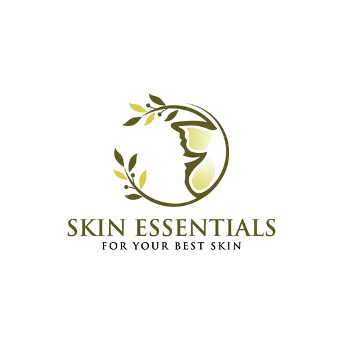 Elegant logo focused on achieving your best skin for Skin Essentials ...