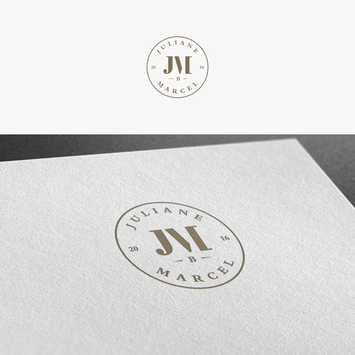 Elegant Couple's Monogram Logo | Logo design contest