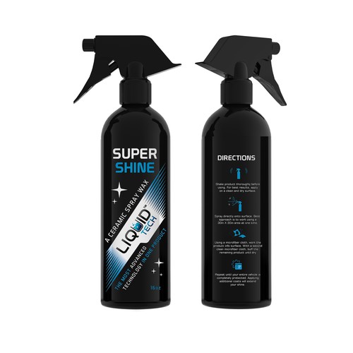Designs | Labels for a chemical company creating "high tech" automotive ...