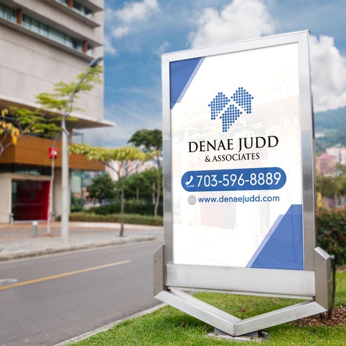 Real Estate Team looking for a modern & clean sign design! | Signage ...