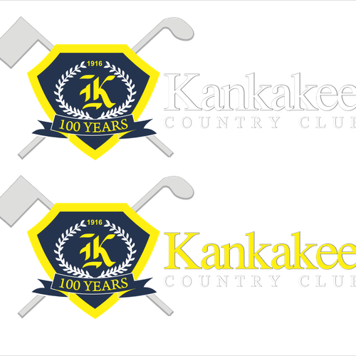 Kankakee Country Club Turns 100 | Logo design contest