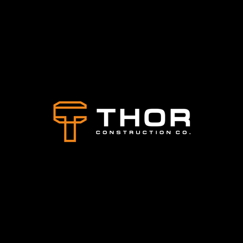 Designs | Construction logo based around Thor's hammer | Logo design ...
