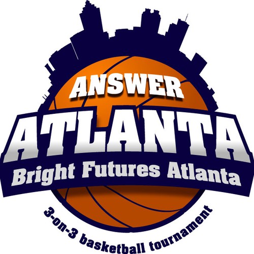 3 On 3 Basketball Logo