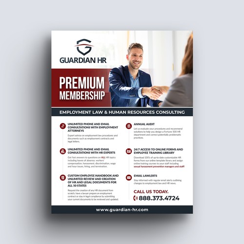 Designs | Design a professional, modern flyer for an HR and employment ...