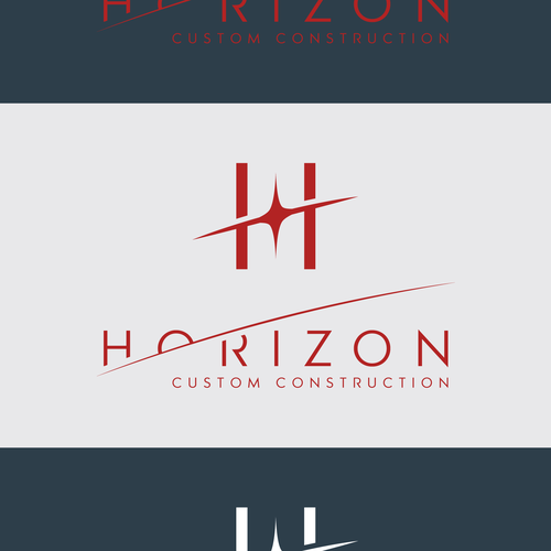 Designs | Horizon Custom Construction Logo Design | Logo design contest