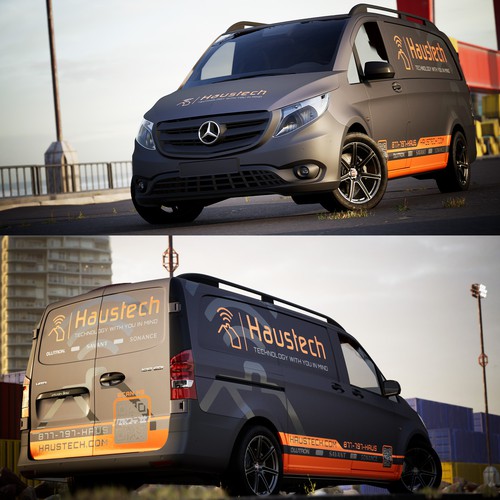 Designs | Haustech Mercedes Metris Wrap | Car, truck or van wrap contest