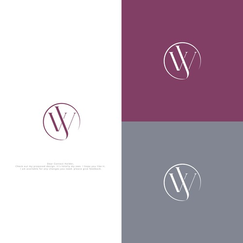 Designs | JW Script Logo | Logo & brand identity pack contest