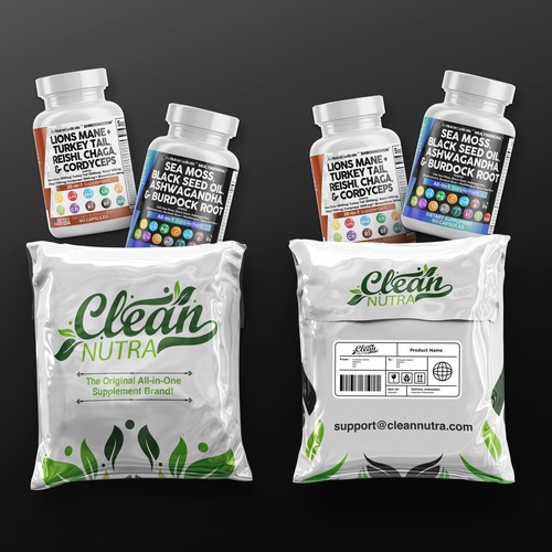 Designs | Bag Packing For Innovative Supplement Company | Product ...