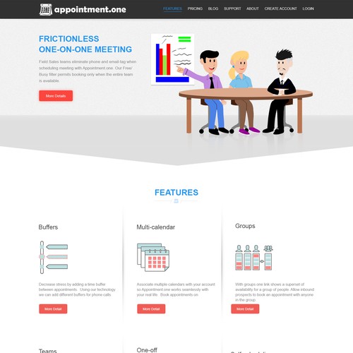 Create an audience specific landing page for appointment setting ...