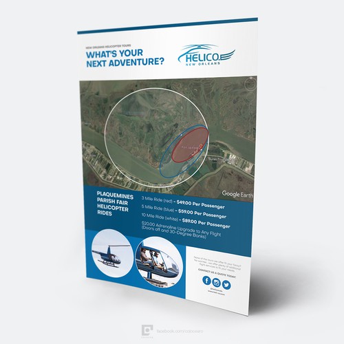 Helicopter Rides Poster | Poster contest