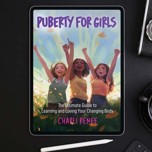 Designs | Design an eye catching colorful, youthful cover for a puberty ...