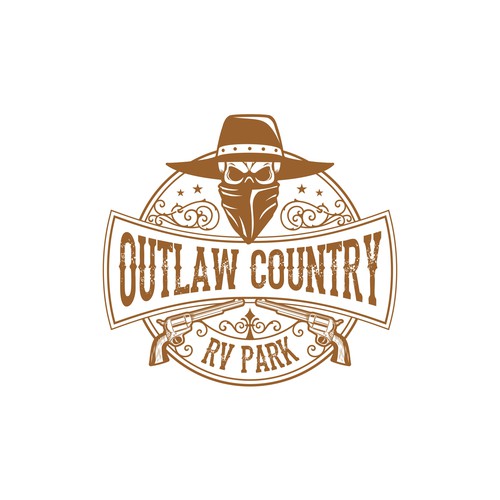 Designs | Outlaw County for an RV park | Logo design contest