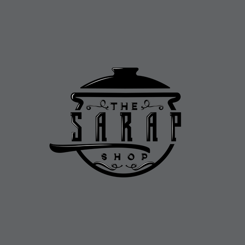 Design a witty, modern logo for The Sarap Shop, a Filipino-American pop ...