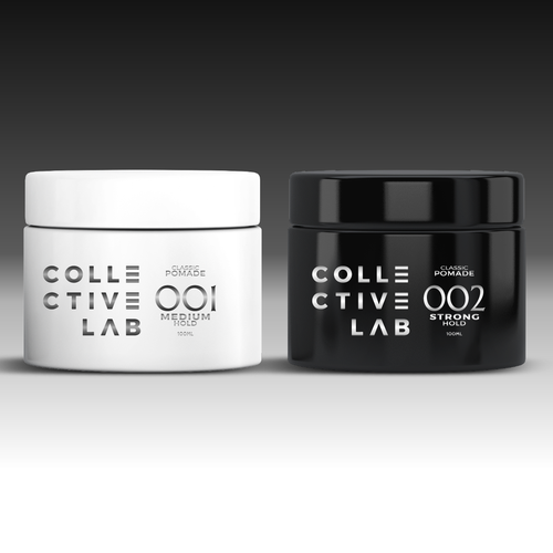 minimalist/edgy label for men's grooming brand | Product label contest