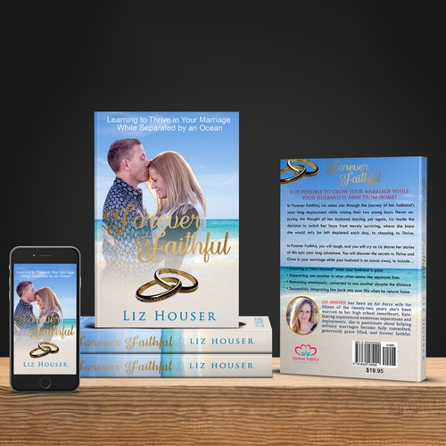 Create a real life book cover for a faithful love story | Book cover ...