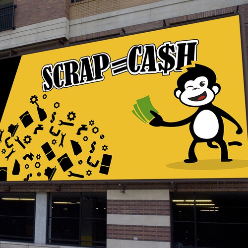 Design a Billboard for a Scrap Metal Company! | Signage contest