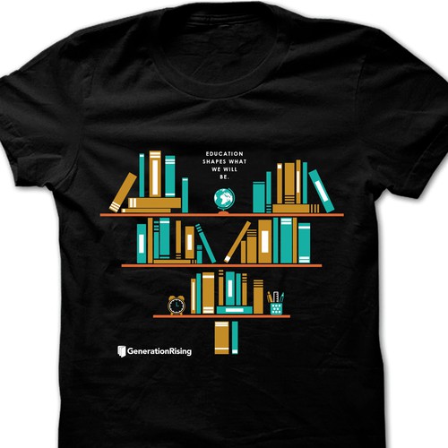 Education nonprofit needs a powerful t-shirt design | T-shirt contest