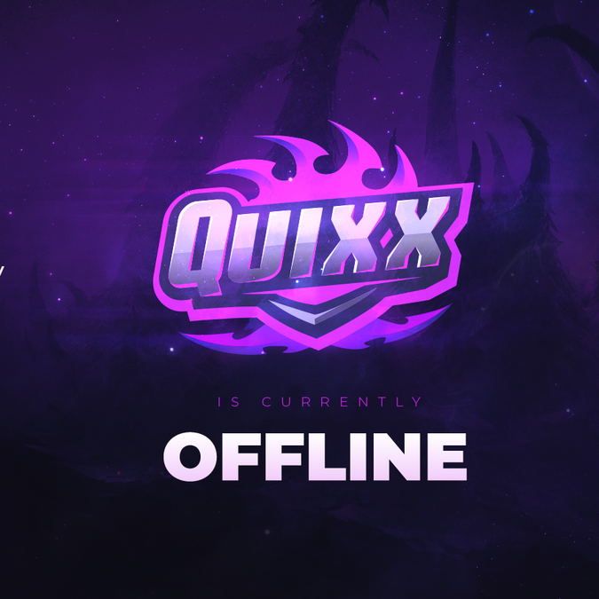 The site www.twitch.tv/quixx_tv needs a new presentation! | Logo ...
