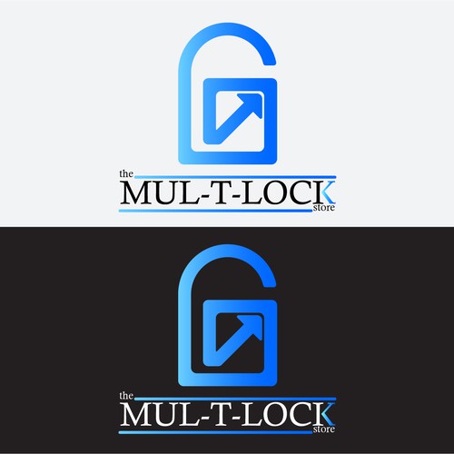 The MUL-T-LOCK Store | Logo design contest