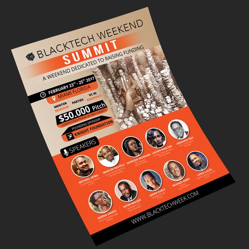 Technology Conference Flyer | Postcard, flyer or print contest