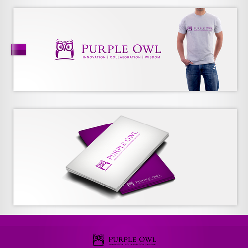 logo for Purple Owl | Logo design contest