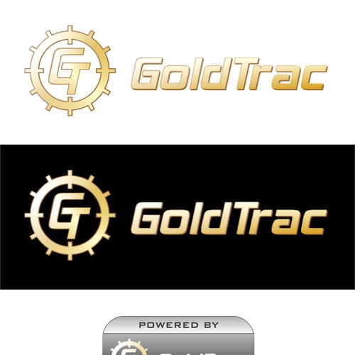 gold tracking logo | Logo design contest