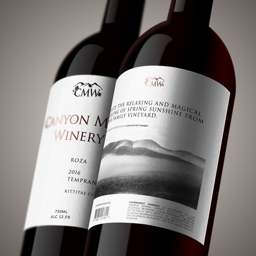 Create New Wine Label for Beautiful Vineyard and Winery | Product label ...