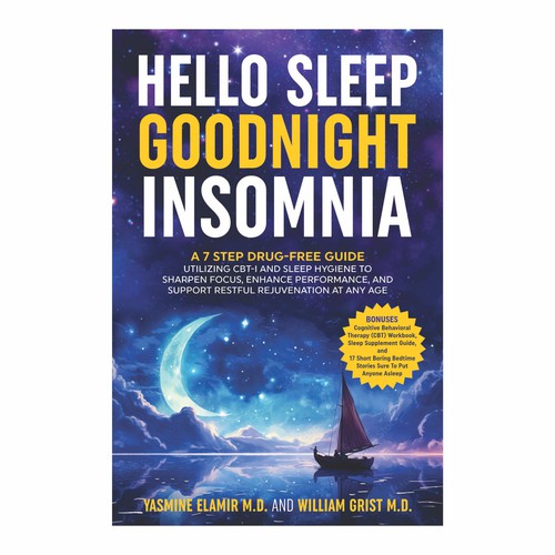 Designs | Sleep Book Cover Needed | Book cover contest