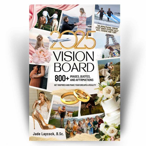 Designs | Vision Board Book - Clip Art Images and quotes inside | Book ...
