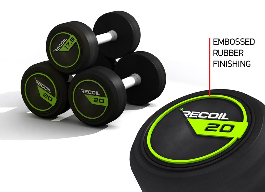 Dumbbell-design for Recoil | Product label contest