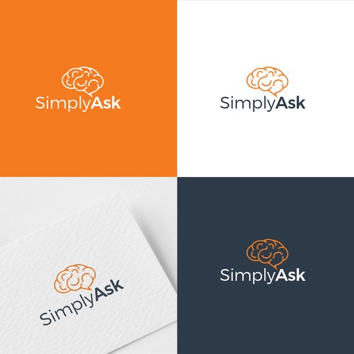 Designs | Logo design for SimplyAsk - A conversational AI platform ...
