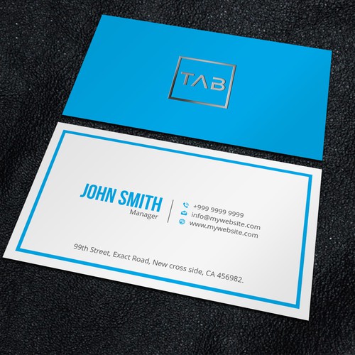 TAB Business Card | Business card contest