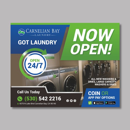 Designs | Design Promo Material for a laundromat pictures and concepts ...