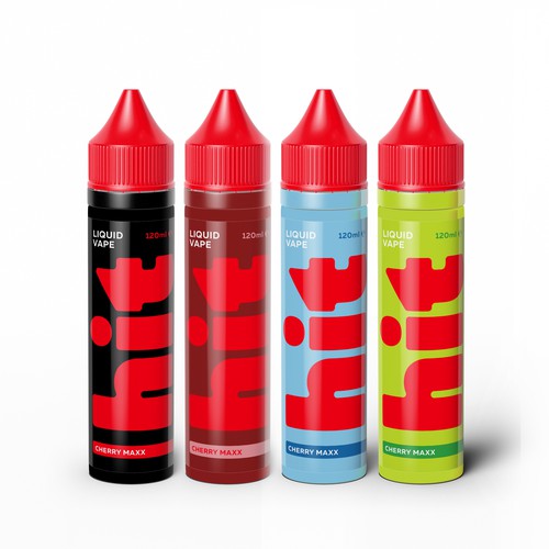 Designs | Minimalist Vape Branding - Hit Liquid | Product packaging contest